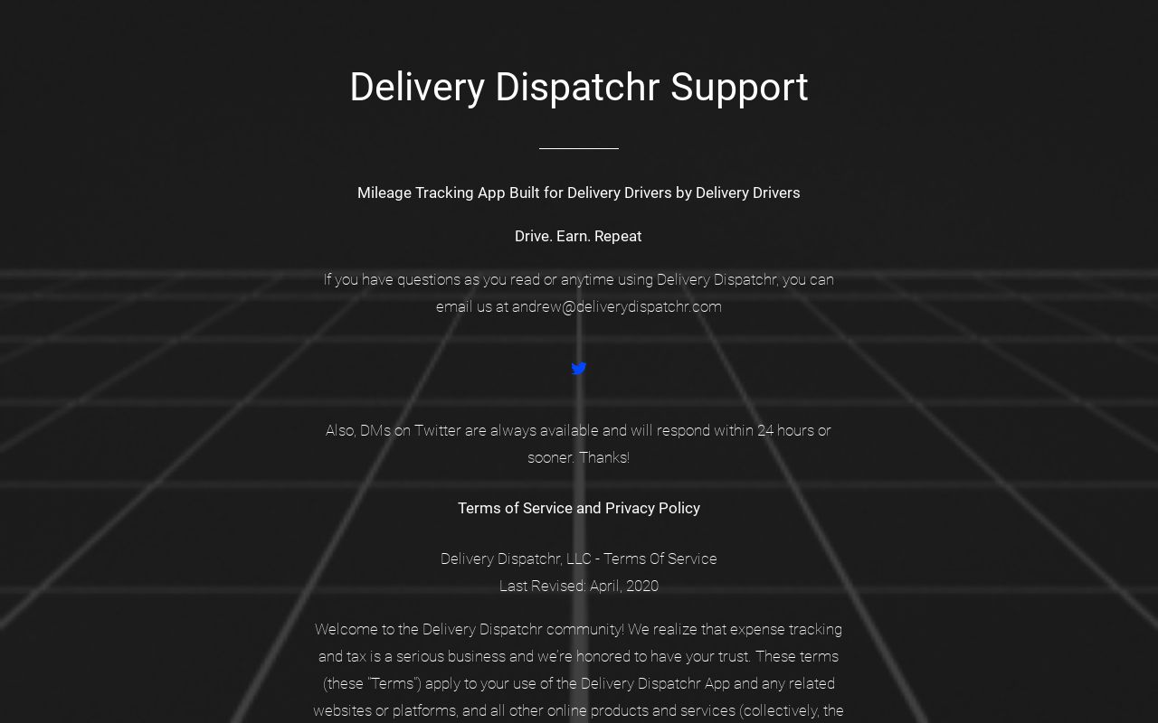 Delivery Dispatchr